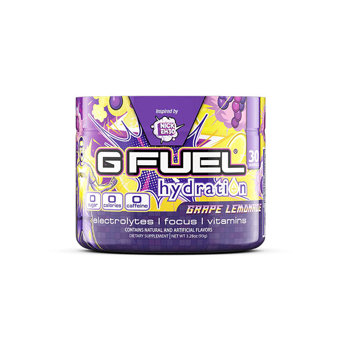 Grape Lemonade G Fuel Energy Hydration Drink 30er Tub